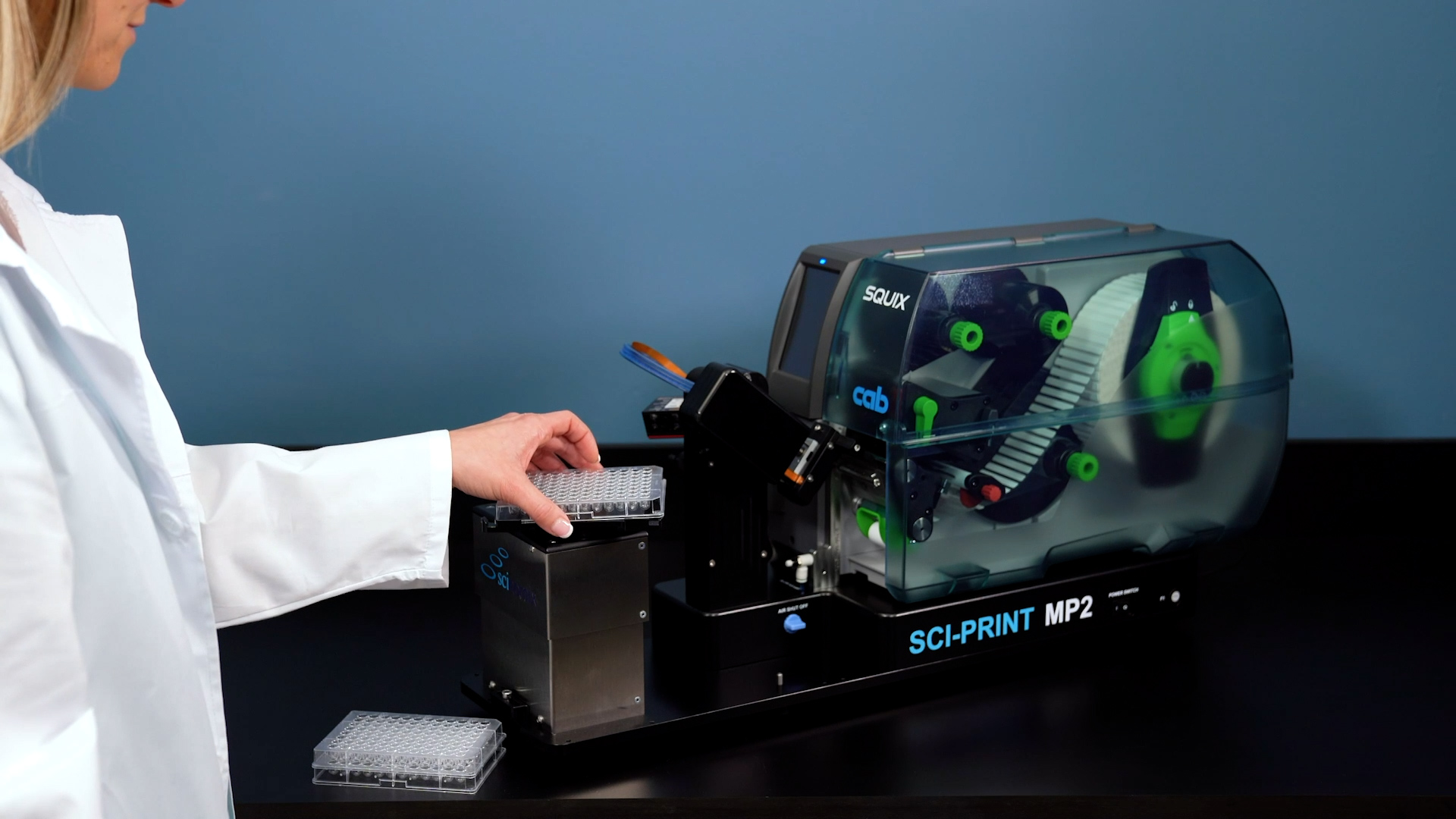 Sci-Print MP2+ Automated Microplate & Deep Well Block Labeler