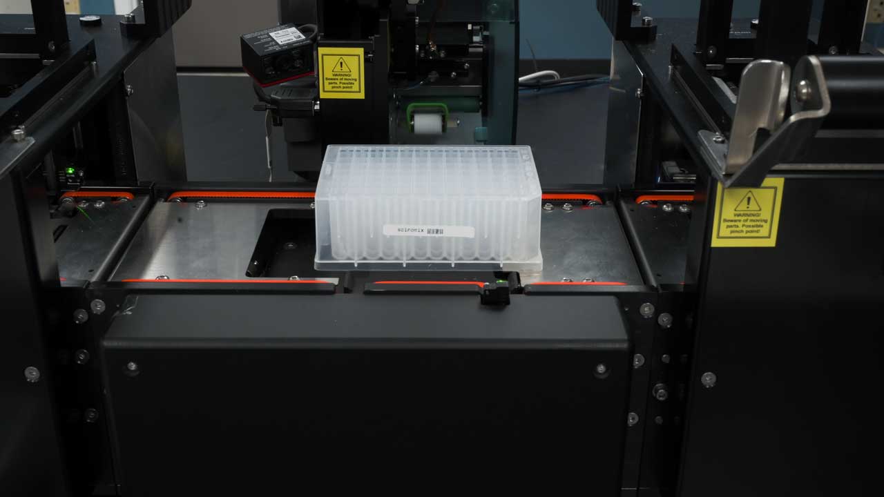 Sci-Print MP2+ Automated Microplate & Deep Well Block Labeler